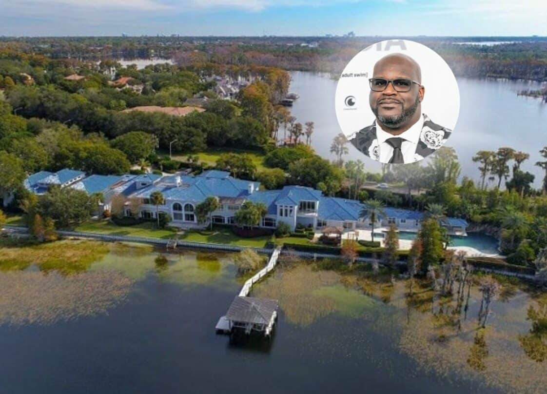 Shaquille O'Neal's house in Orlando -- with the Superman Bed