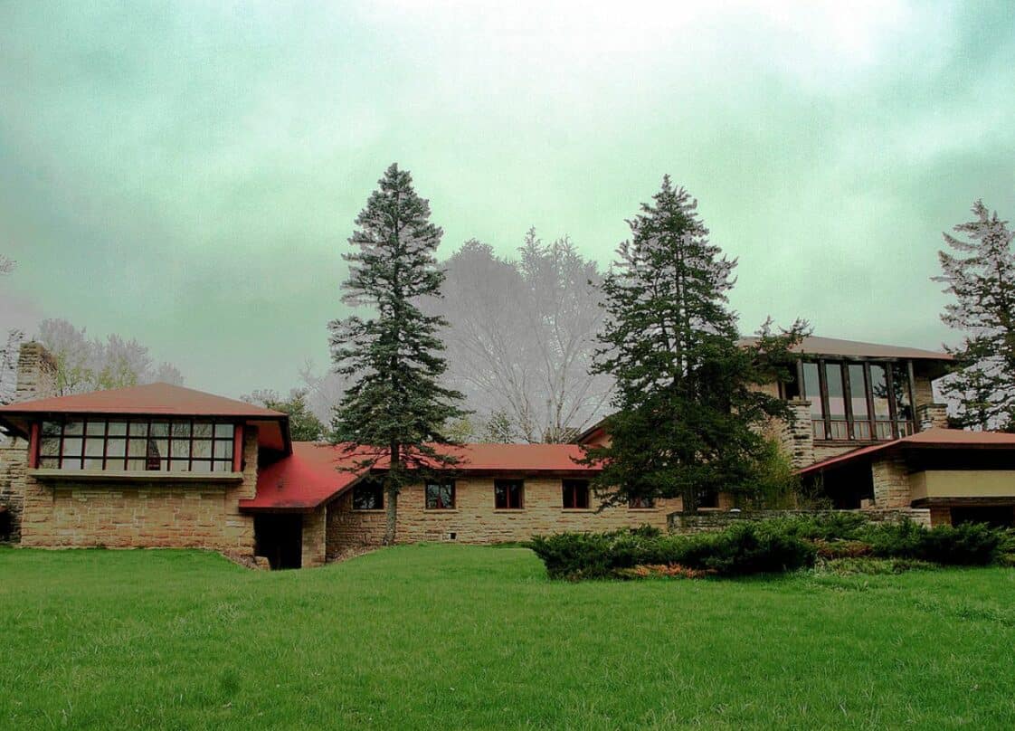 Frank Lloyd Wright’s Taliesin house and its three (tragic) lives