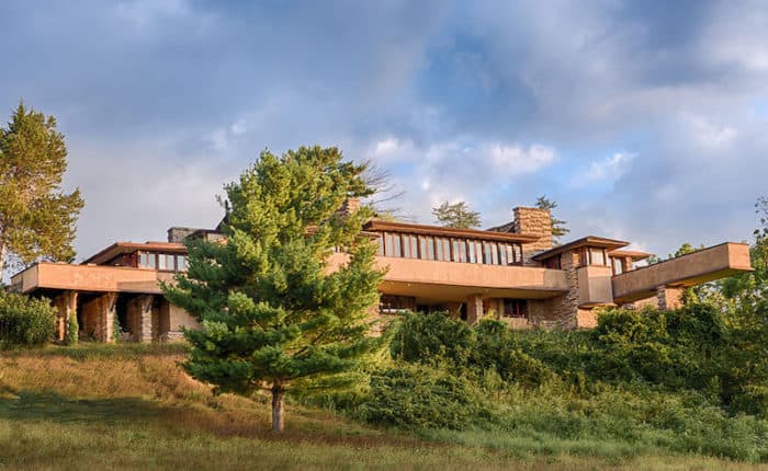 The Three Lives of Frank Lloyd Wright's Taliesin in Wisconsin