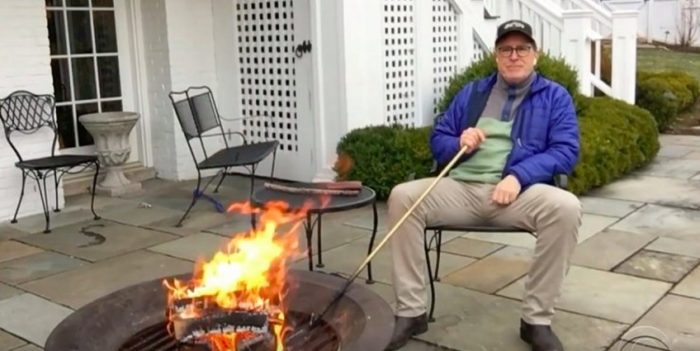 Stephen Colbert's house in New Jersey, the former 'set' of 'The Late Show'