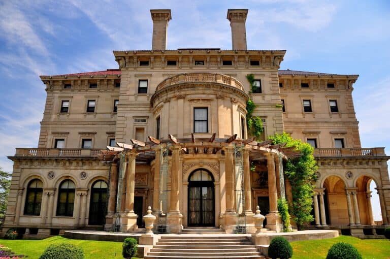 The Breakers mansion in Newport, the Vanderbilt summer estate