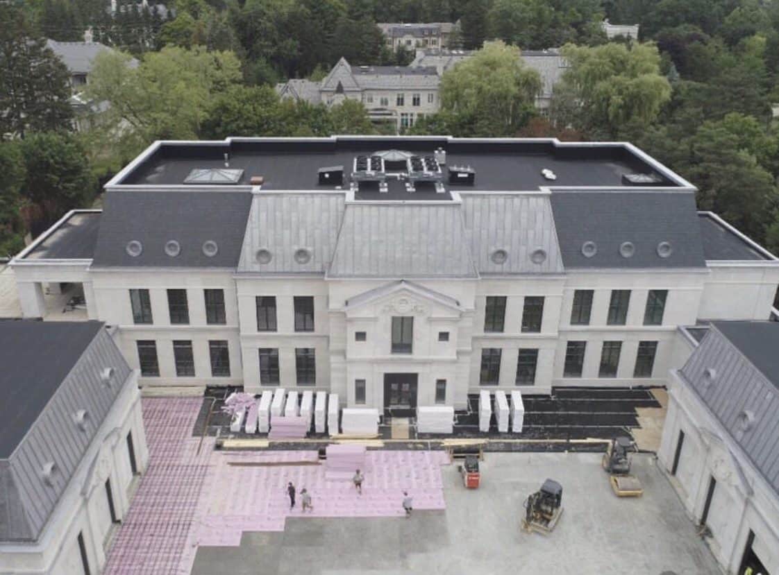 Drake's Mansion in Toronto, the Star of 'Toosie Slide', Is Peak Luxury