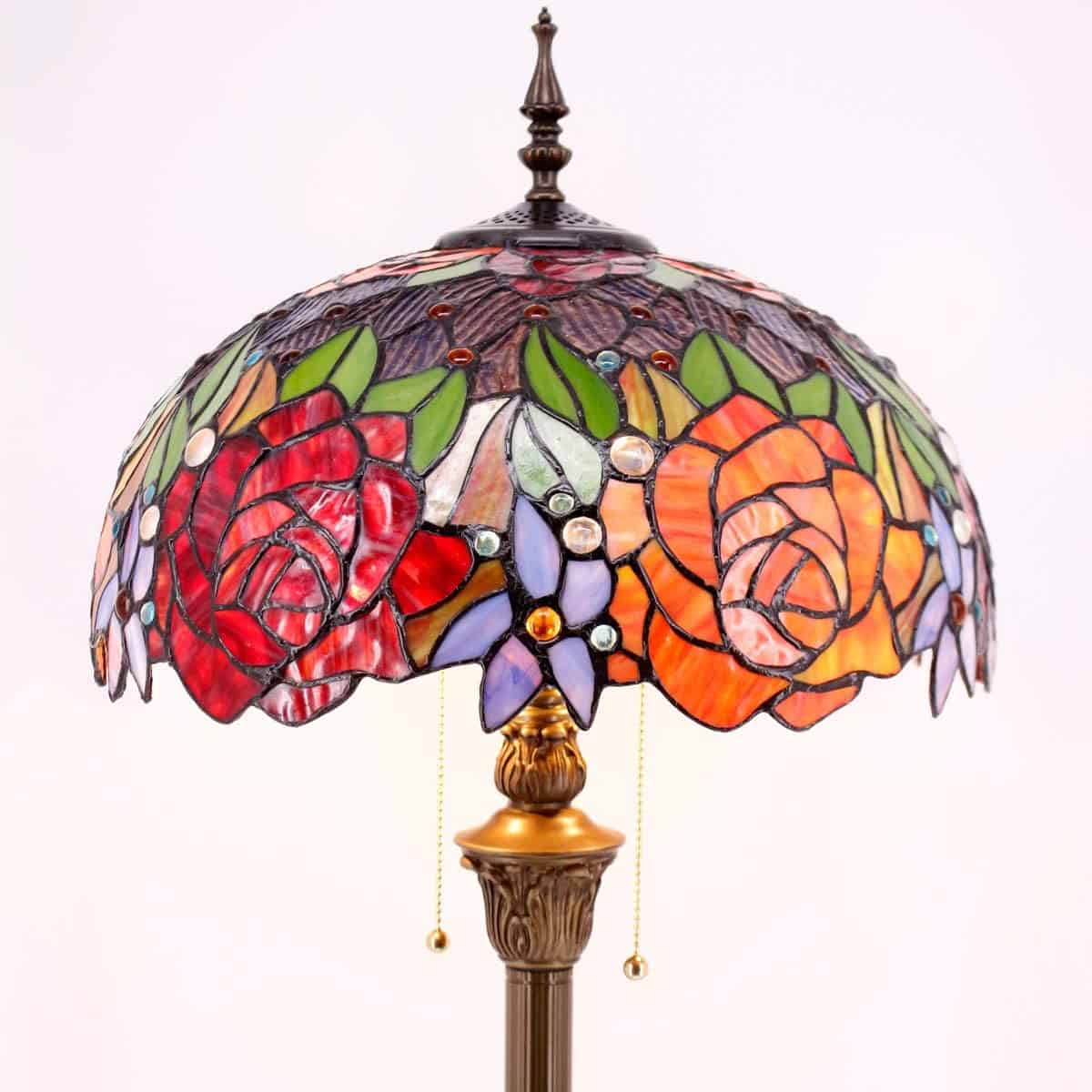 10 Beautiful Tiffany-Style Floor Lamps to Light Up Your Home