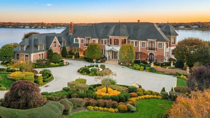 This $11 Million Waterfront Chateau Neighbors Jon Bon Jovi's New Jersey ...
