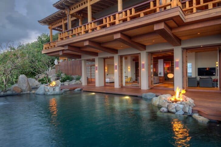 A Japanese-Inspired Home in the British Virgin Islands Is its Own Slice ...