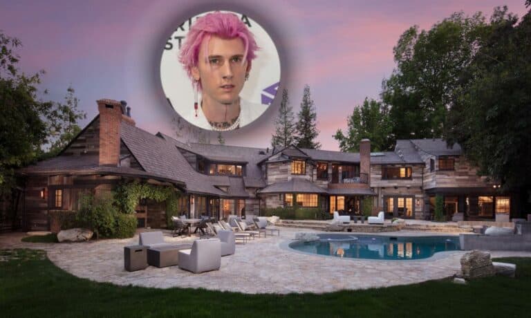 Take a look inside Machine Gun Kelly's house, bought from Youtuber ...