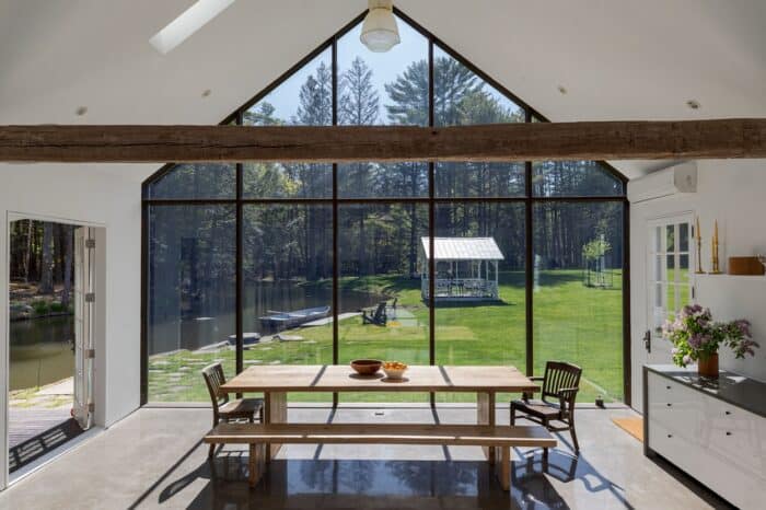 This Floating Farmhouse in the Catskills dates back to the 1820s, but ...