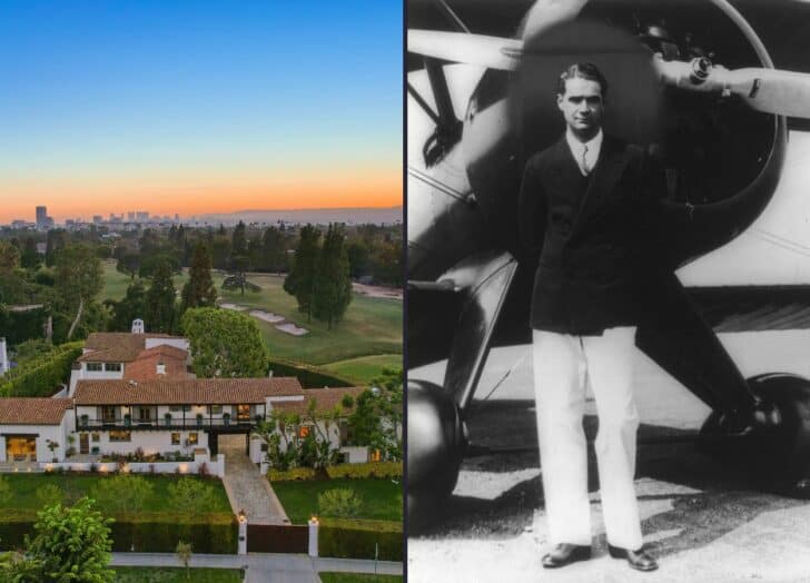 Howard Hughes' one-time home lists for $23 Million. See inside!