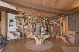 Architect Harry Gesner's own home, the Sandcastle House in Malibu