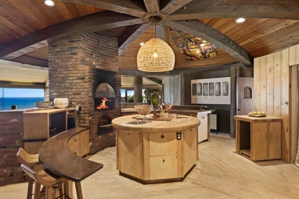 Architect Harry Gesner's own home, the Sandcastle House in Malibu