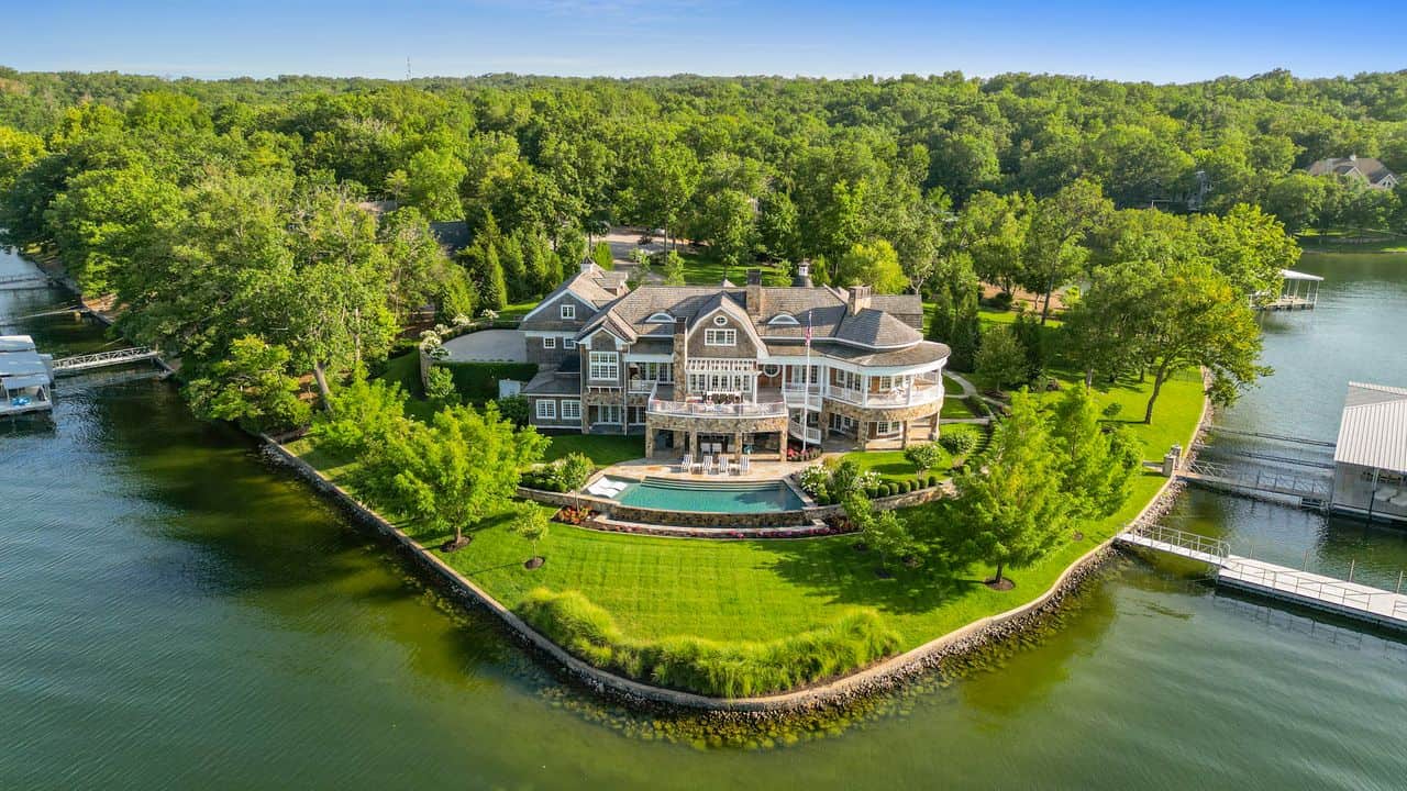 $13M Lake of the Ozarks mansion is one of Missouri's priciest homes