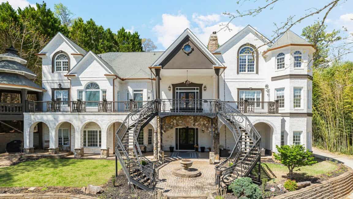 Rapper Rick Ross' house in Atlanta is a 109-room beast of a mansion