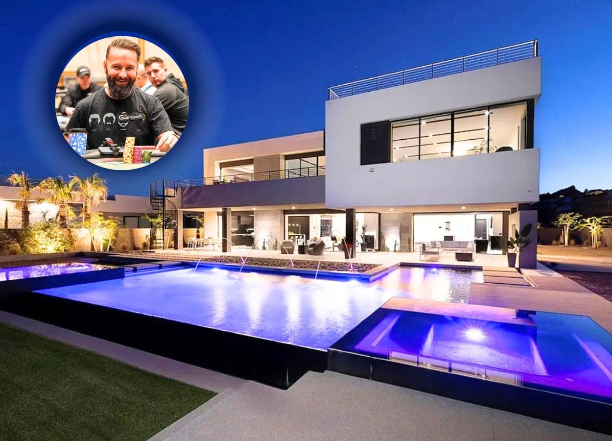 Daniel Negreanu's new Vegas home, a poker legend's playground