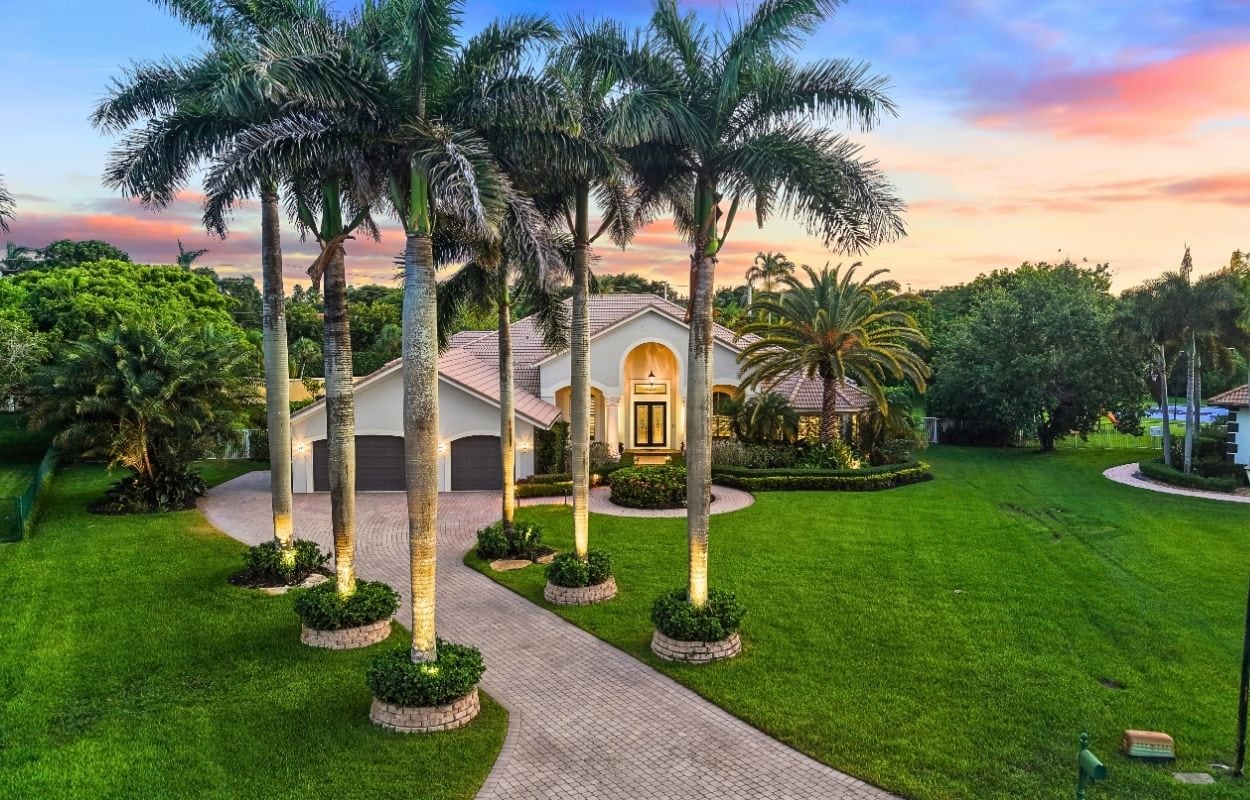 This $2.25M Davie, FL estate sits on the largest lot in Emerald Springs ...